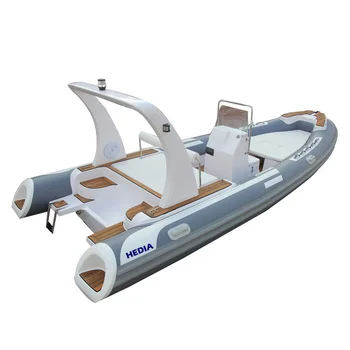 Ce 20ft 6m Luxury Patrol Boat Rib 600 Center Console Inflatable Boats ...