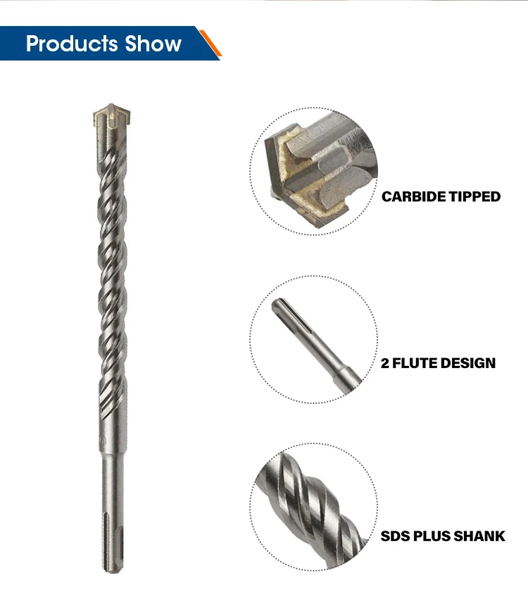 EUROCUT 8mm 10mm 12mm 14mm SDS PLUS Carbide Cross Tip Electric Hammer ...