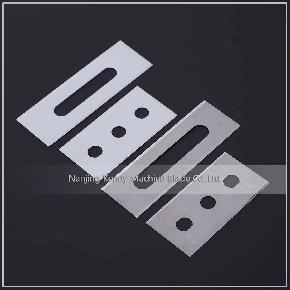 Tungsten Carbide Round Angel Three Holes Razor Blade