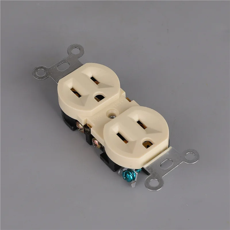 Orange Hospital Grade Duplex Receptacle America 20A 125V Electric ...