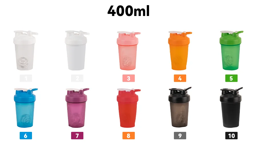 Custom Logo Gym Fitness Bpa-Free Plastic Protein Shaker Cup