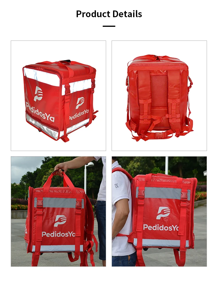 Hot and Cold Food Delivery Backpack Cooler Backpack Take Out Delivery ...