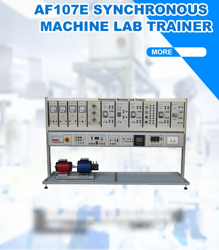 Synchronous Machine Lab Trainer Didactic Equipment Vocational Training ...