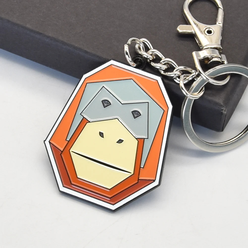 Factory Custom Shape Logo 2d 3d Enamel Key Chain Zinc Alloy Metal ...