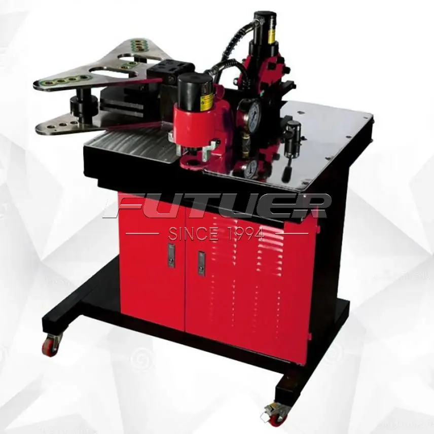 High Precision Portable Busbar Copper Bending Machine With Cutting And ...