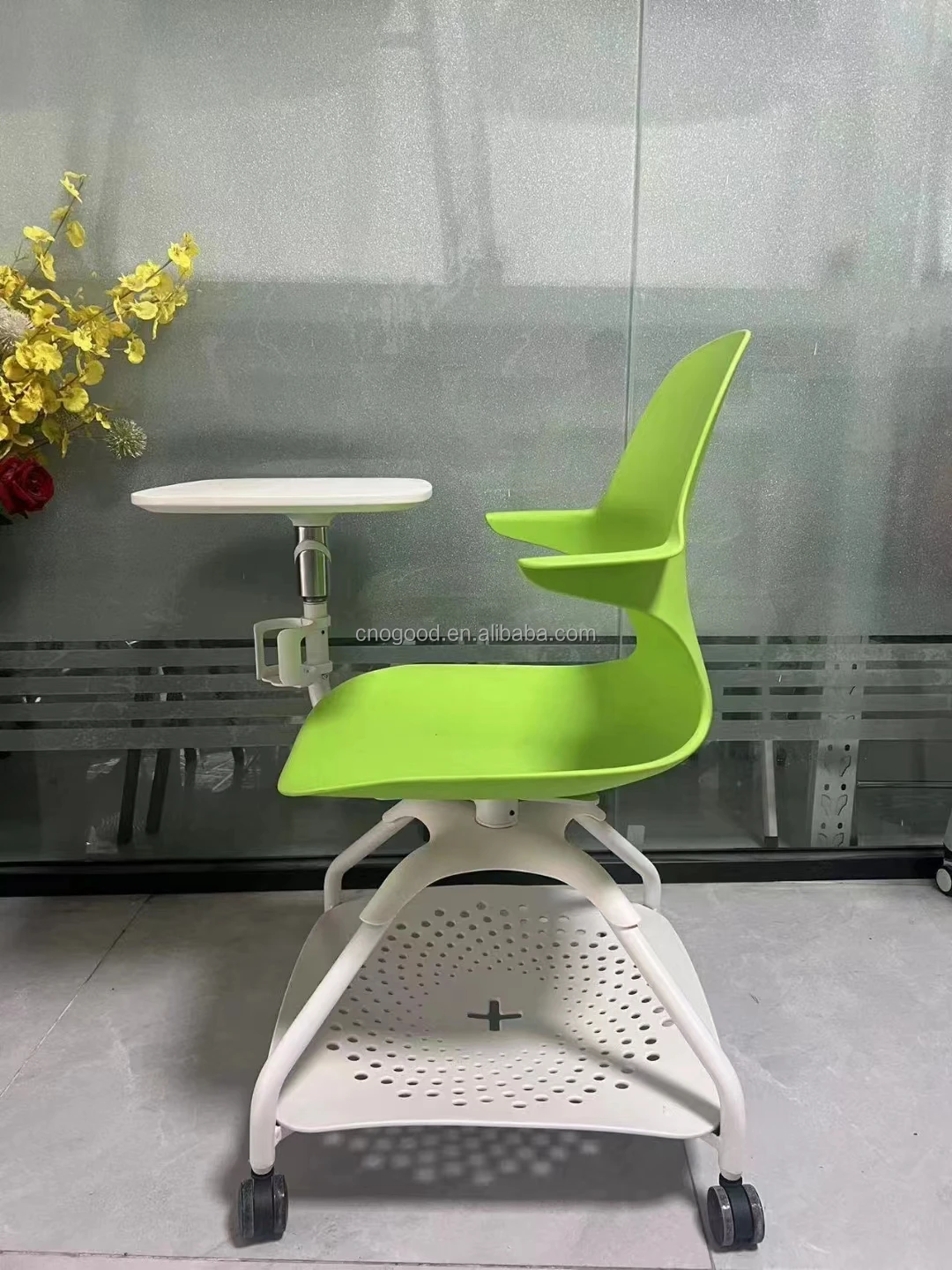 Plastic University Student Training School Chair with Tablet