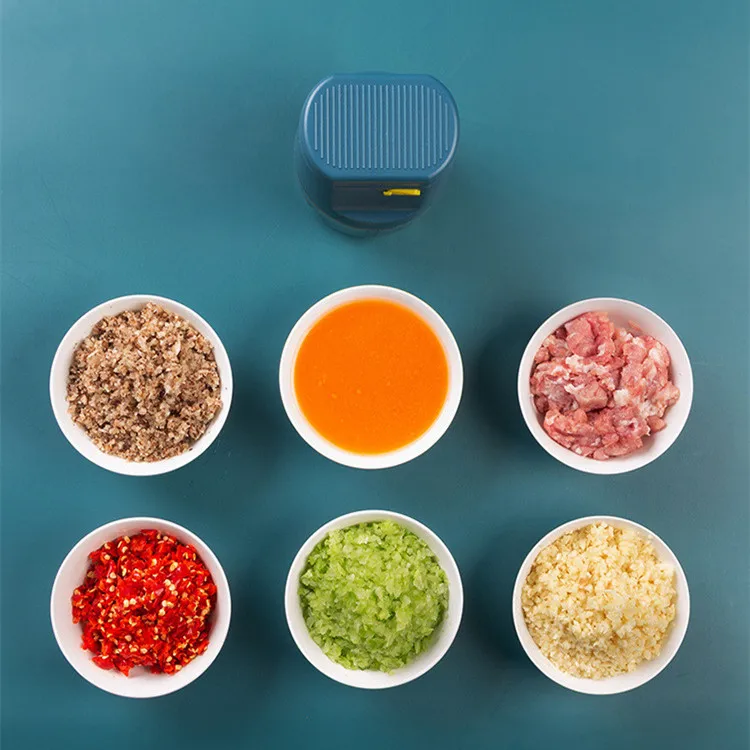 Mini Food Chopper Multifunctional Food Processor Blender Electric 2 ...