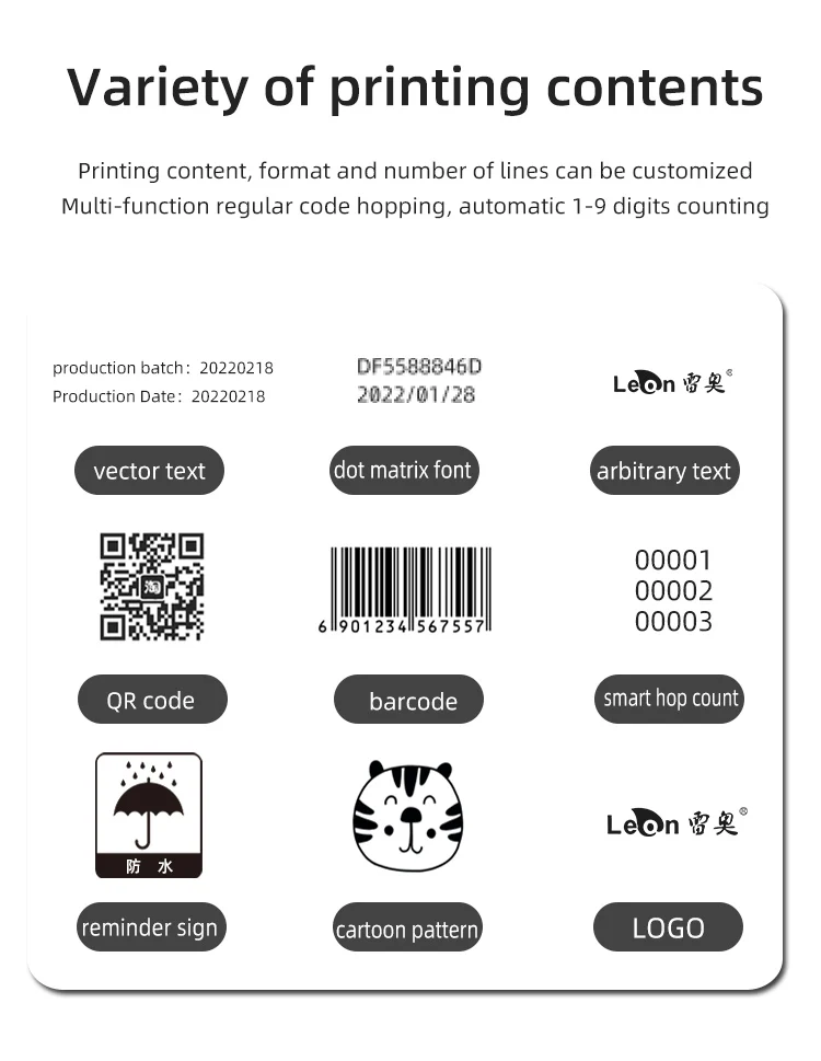 La60 Supporting Handheld Inkjet Printers In Multiple Languages 12.7mm ...
