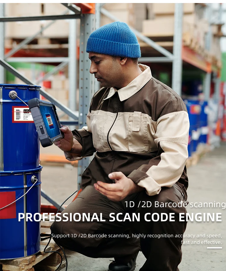 Ram with Option Biometric Fingerprint Barcode Scanner