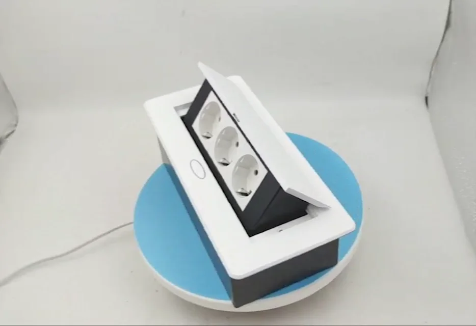 Customized Hidden Design Sliding Desktop Socket Universal Standard ...