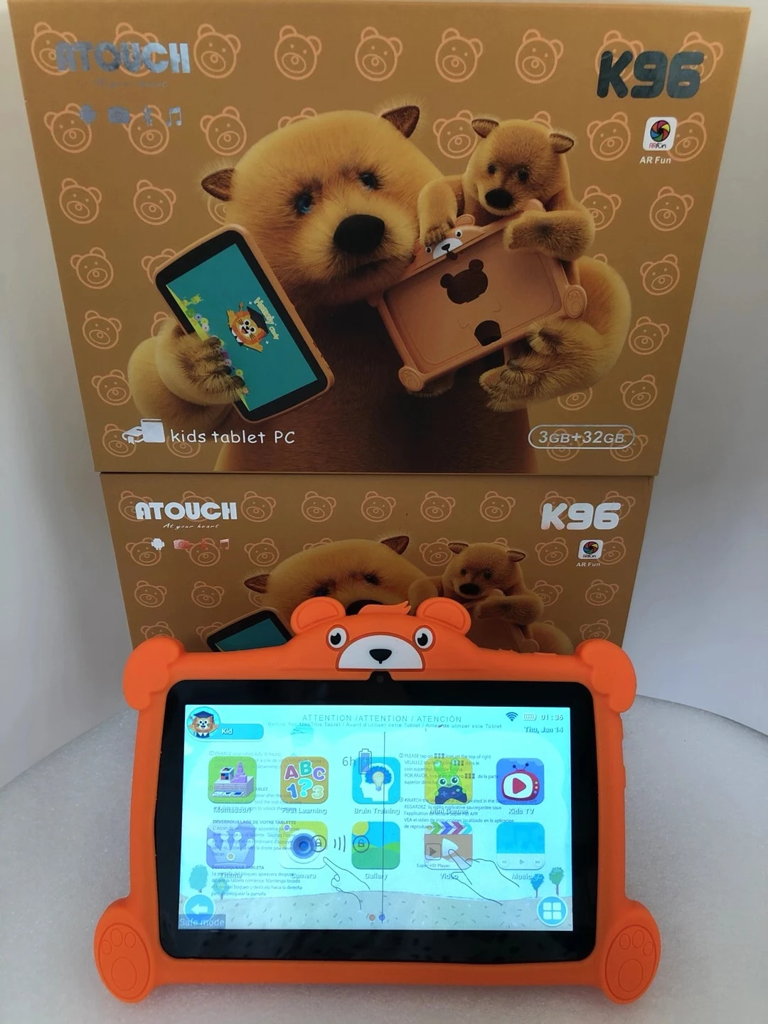 ATOUCH 7 Inch Kids Tablet - Educational Fun with 3GB RAM