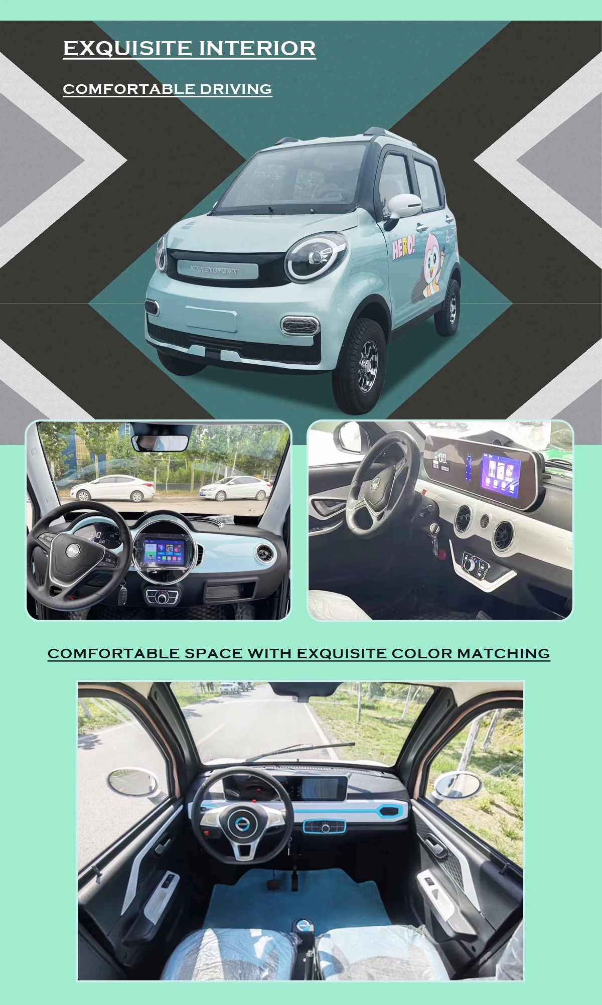 2025 Laotoule 4-Seater Electric Mini-Car | Low-Speed EV Tuk-Tuk for ...