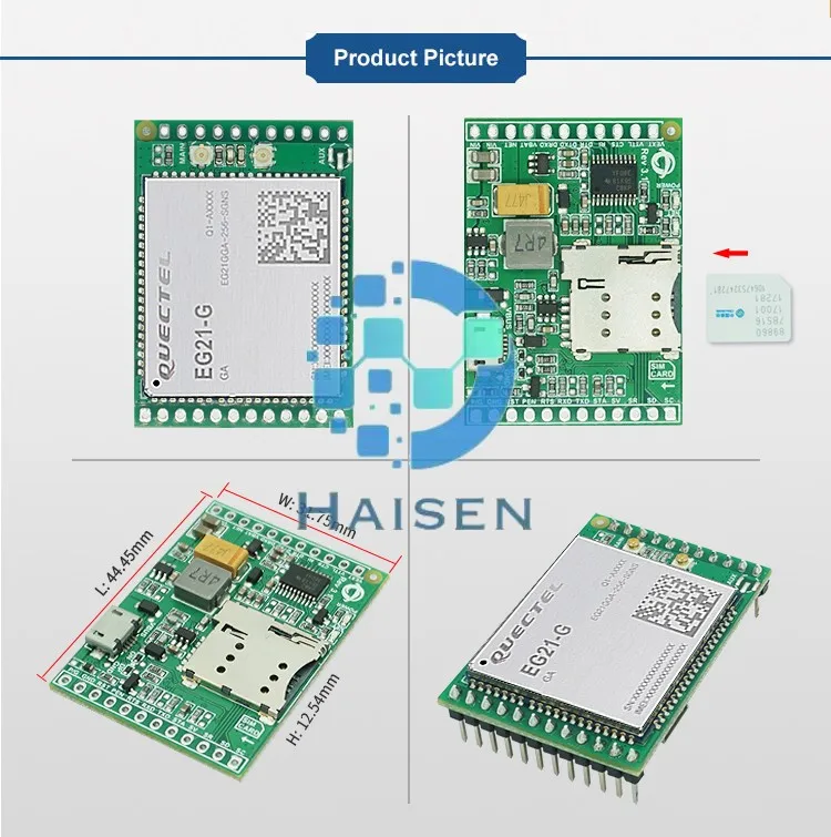 Haisen Quectel Eg21ggb Core Board Eg21ggb Development Board Lte Cat1 Gnss Voice Eg21