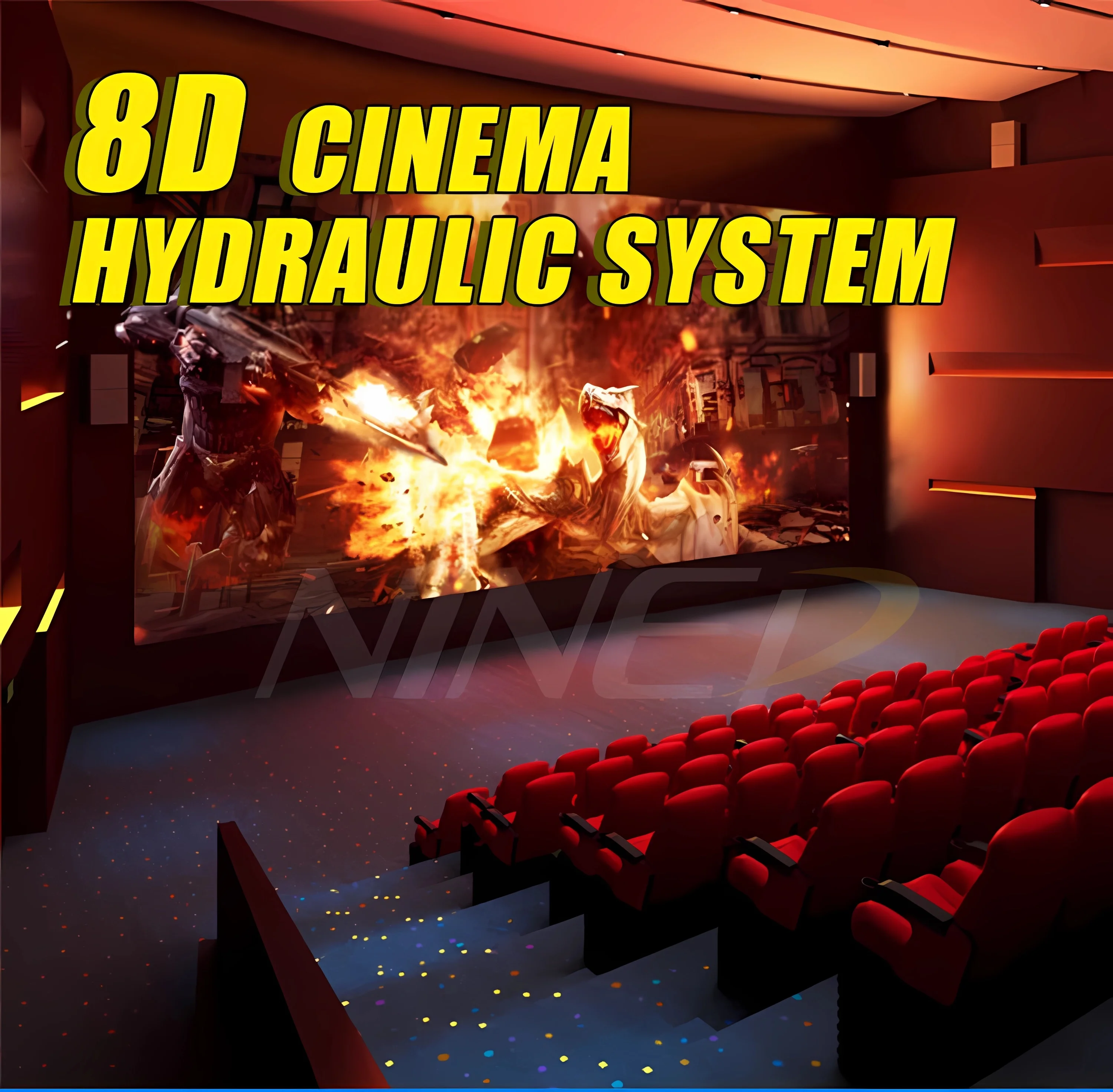 8d Cinema Vr Cinema 6 Seats Vr Shooting Simulator 9d Cinema Factory Vr ...