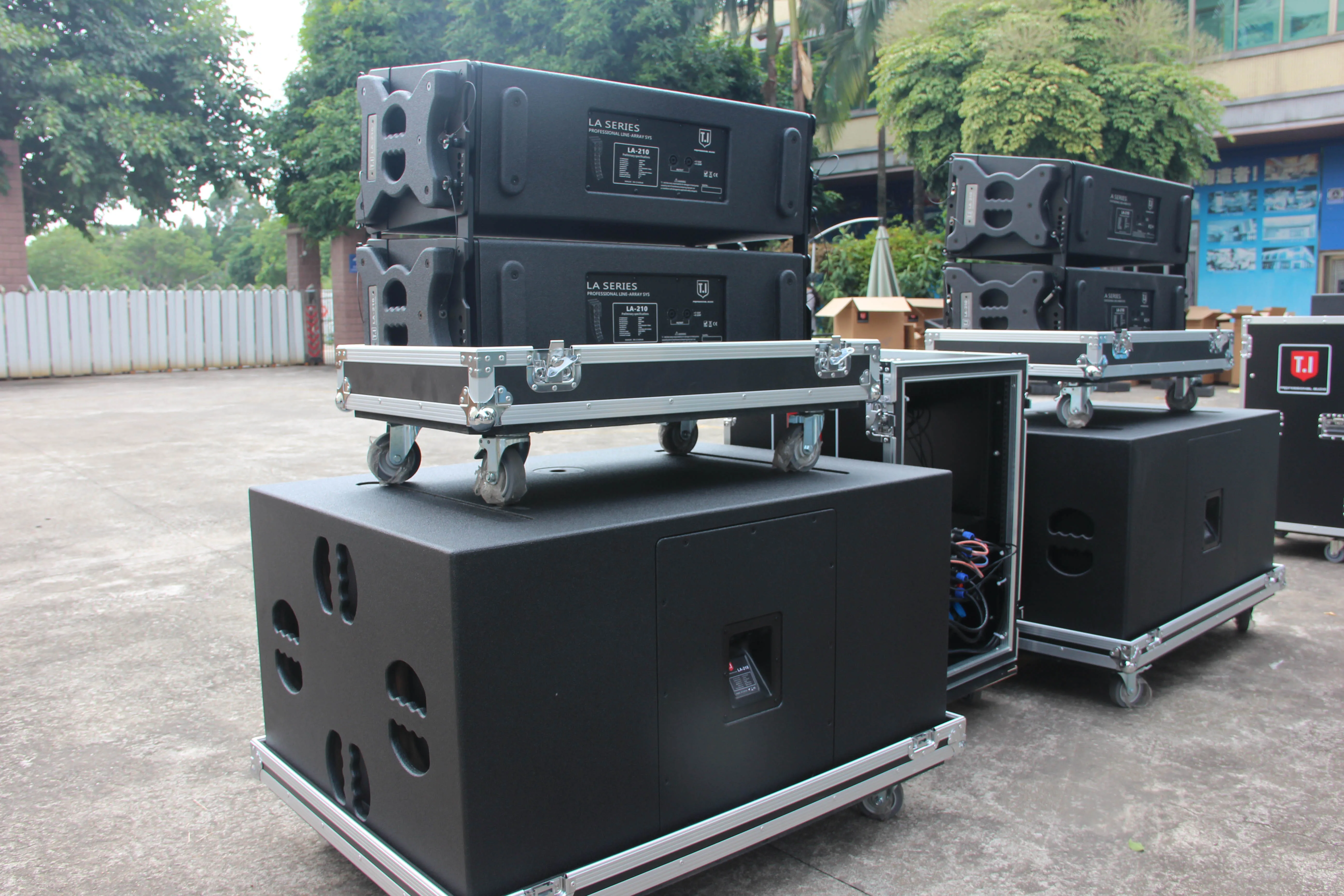 Line Array LA-210 - Powerful Dual 10 Woofer System