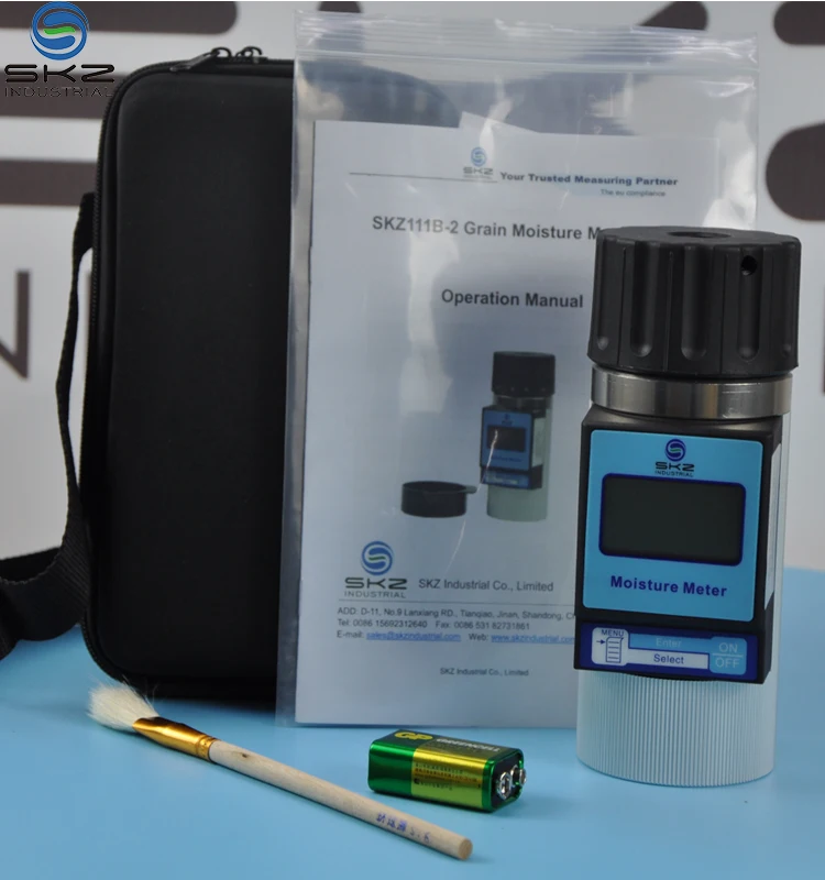 Skz111b-2 Rapid Handheld Water Content Tester Moisture Measuring ...