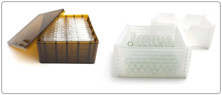 Lab 9mm Screw Neck Glass Hplc Vial 250ul Conical Bottom Micro-inserts ...