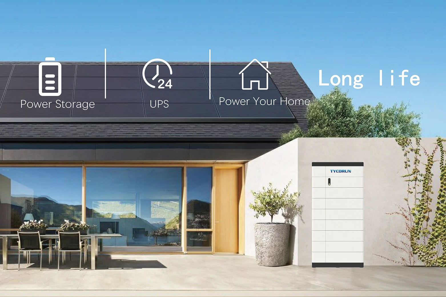 Tycorun 400v High Voltage Solar Battery System 35kwh