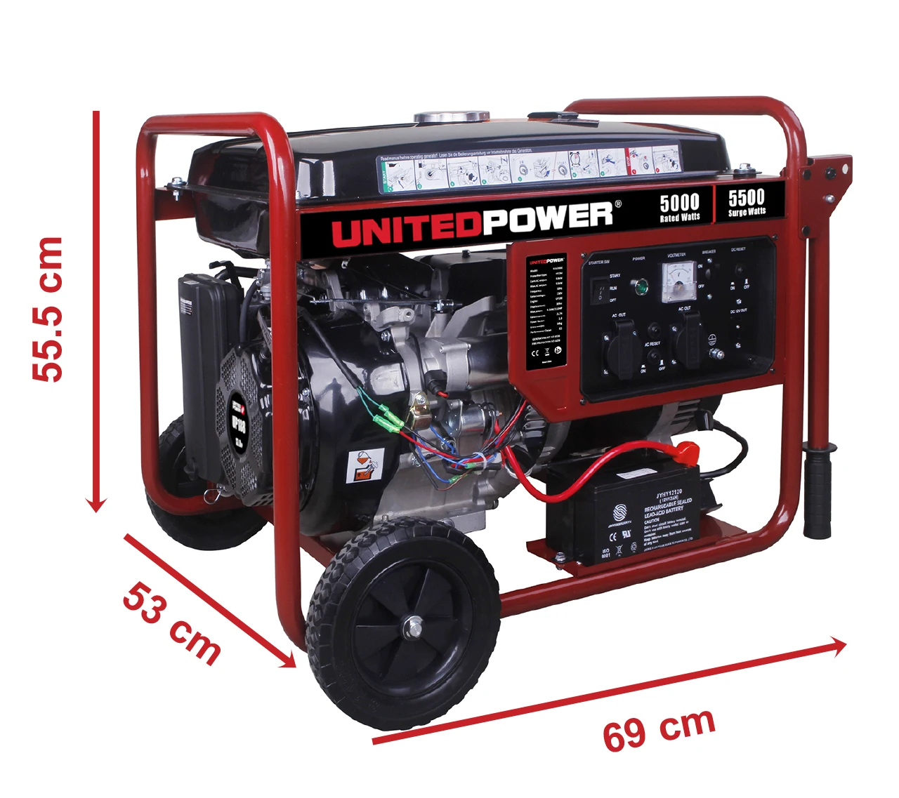 5kva Honda Copy Generator Portable Generators 2.0kva Gasoline Generator ...