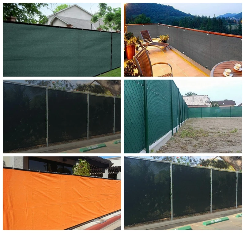 Garden Greenhouse Sun Shade Windbreak Screen Netting Privacy Fence ...