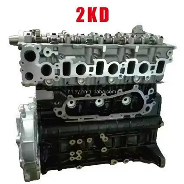 Cylinder Long Block Assembly 2kd Suitable For Toyota Dyna Hiace Hilux ...
