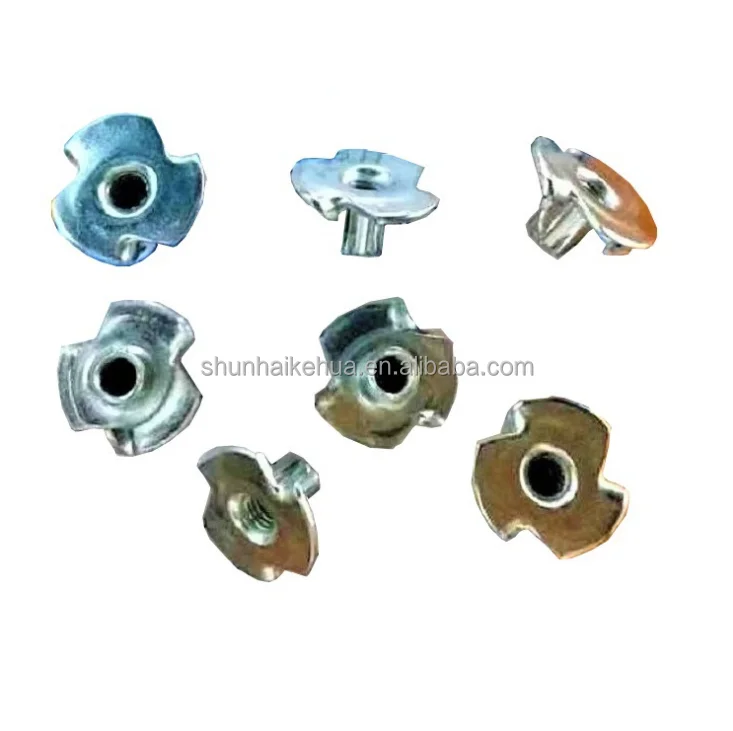 M6 M8 M10 M12 T Nuts - Durable Carbon Steel Furniture Hardware