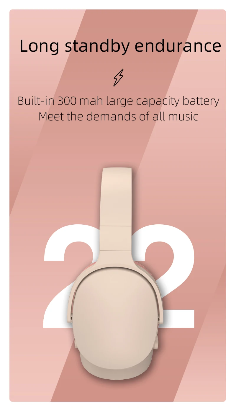 P2961 Wireless Headphones - Perfect Sound & Noise Canceling