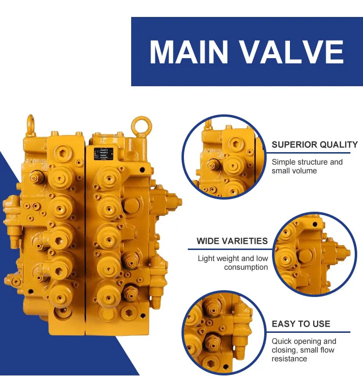 Huida New Excavator Parts Pc200-8 Pc200lc-8 Valve Assy Main Valve 723-46-23103 - Buy Main Valve ...