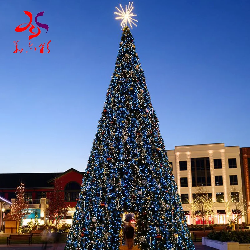20ft 30ft 40ft 50ft 60ft 70ft giant LED lighting artificial christmas ...