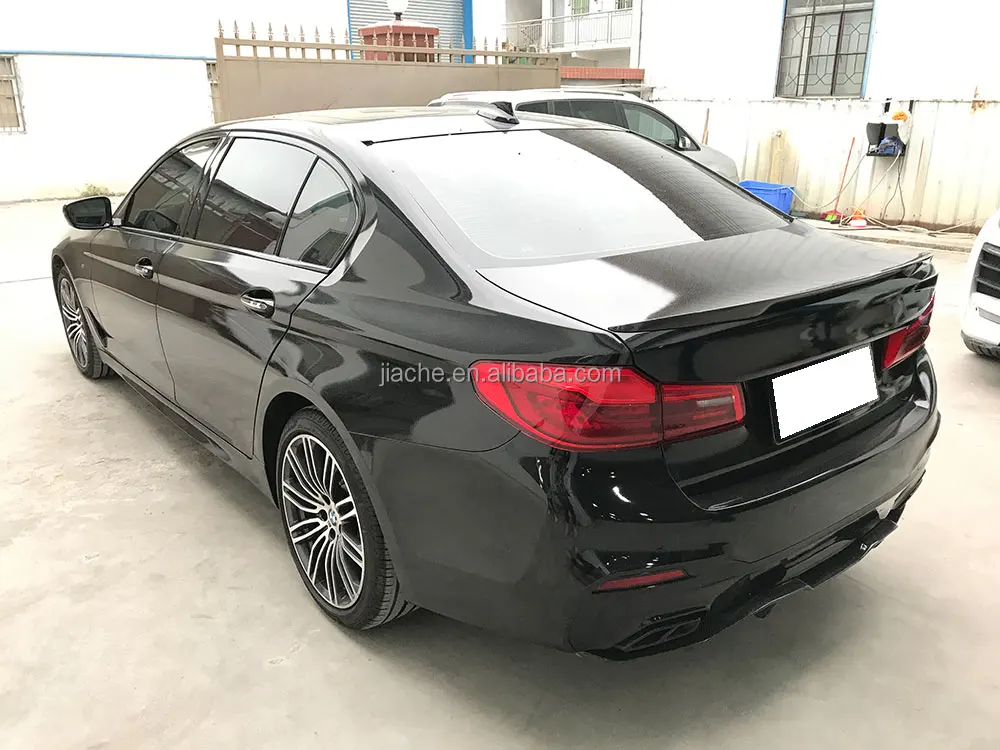 Carbon Fiber Rear Lip Diffuser Spoiler For Bmw 5 Series G30 G31 G38 M ...
