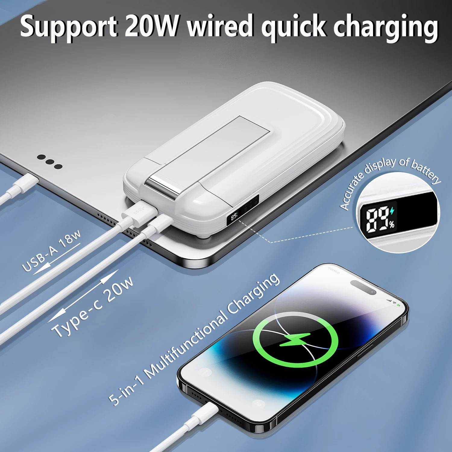 Promotional thl 007 wireless charging earbuds power bank iwatch power ...