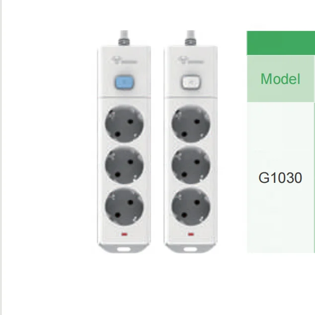 LDNIO Fast Charging Power Strip 16A 250V 3M Extension Socket with 3 ...