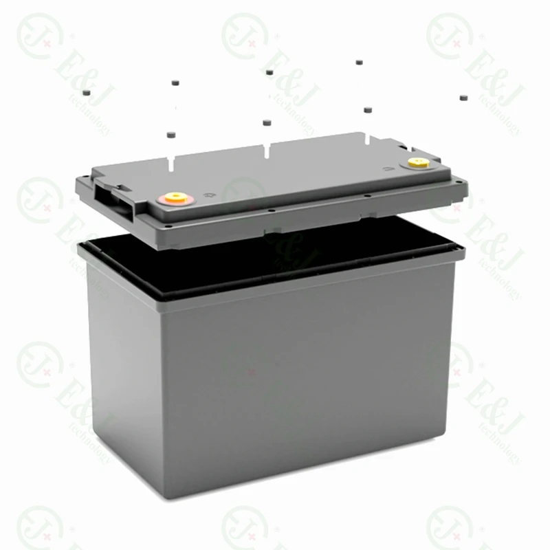 12V 70Ah 100Ah screw lock openable lithium battery case housing box for ...