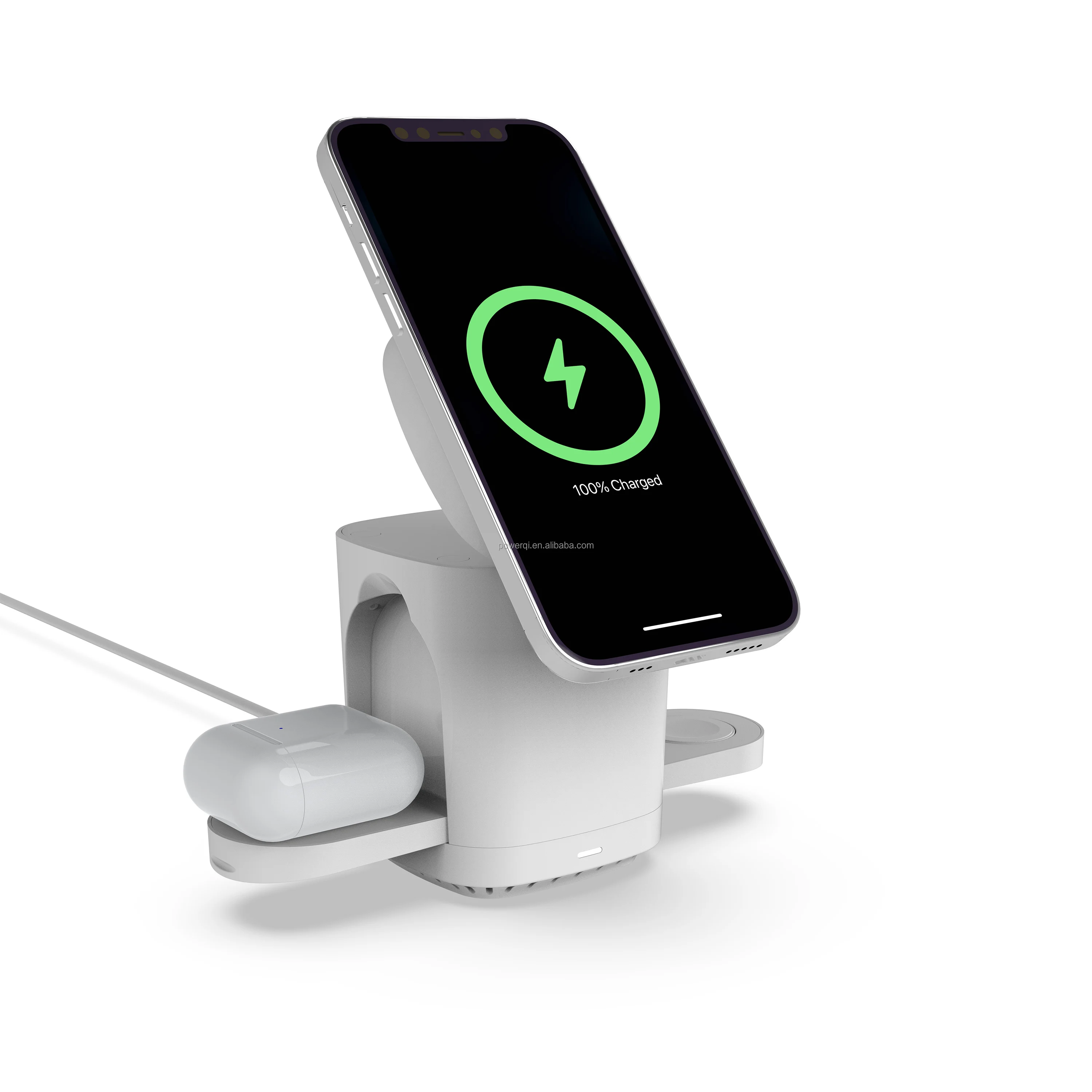 3 in 1 Portable Folding Design Magnetic Wireless Charger