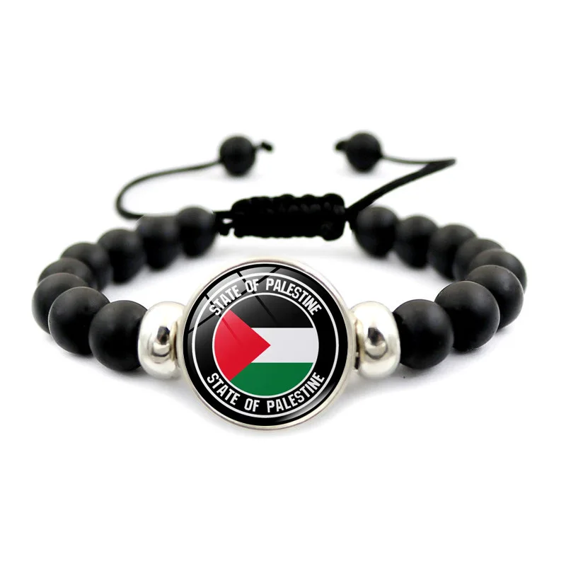 Wholesale Palestine Bracelet Custom Country Flags Bracelet Palestinian ...