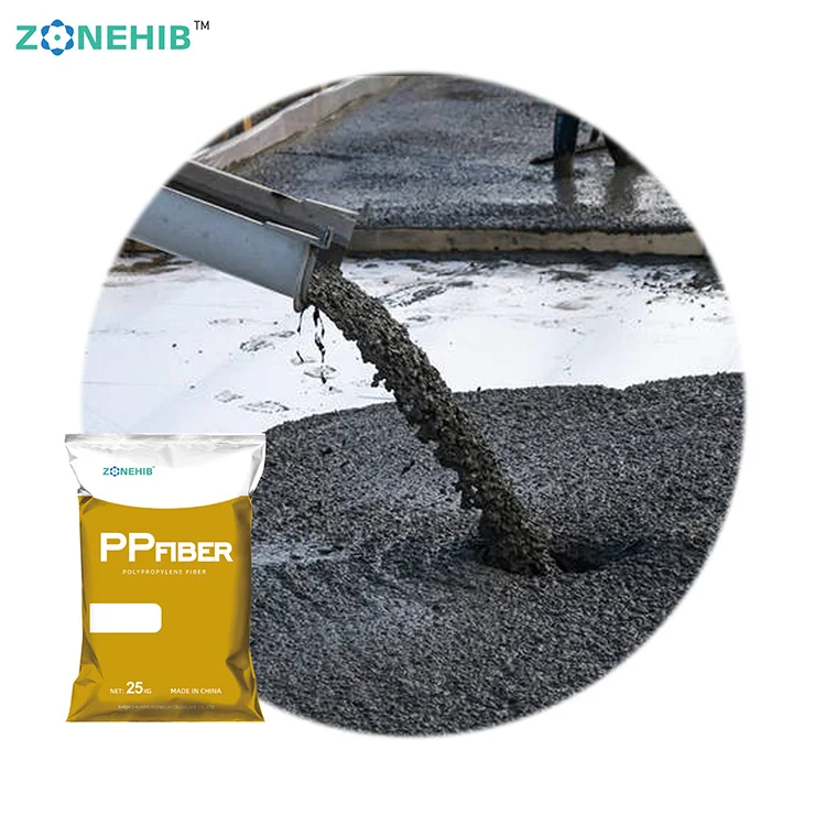High Quality Pp Fiber Cas No.9003-07-0 For Concrete Reinforcement From ...