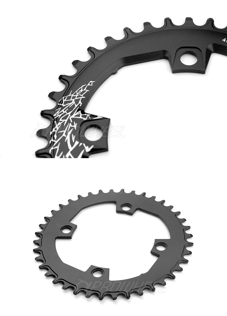 Prowheel 104 Bcd Round Narrow Wide Chainrings Mountain Bike Al7075 32t ...