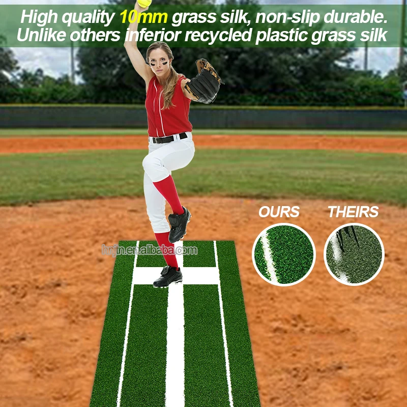 High Quality Hitting Batting Mat Portable Custom Size Baseball Softball ...