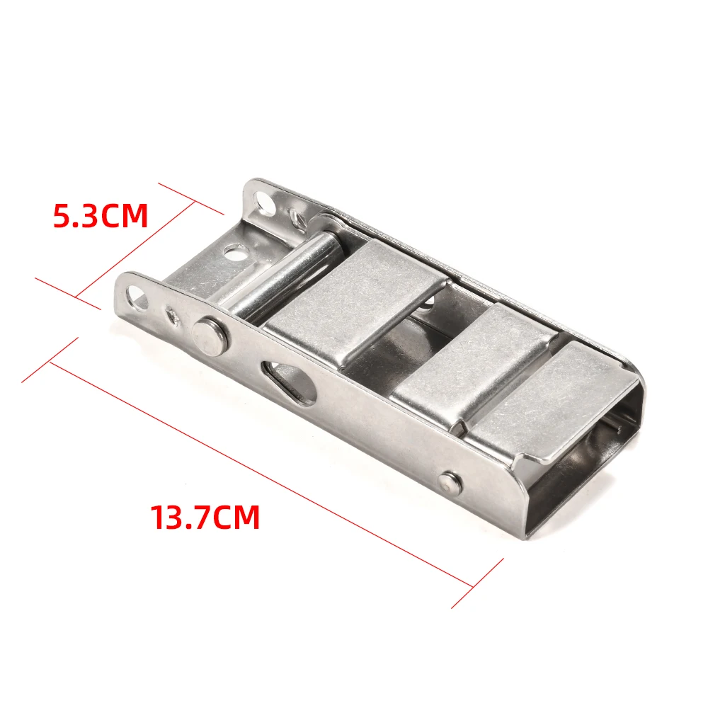 Premium Quality 2" 1000kgs Curtain Side Truck Buckle Sliver 304 ...