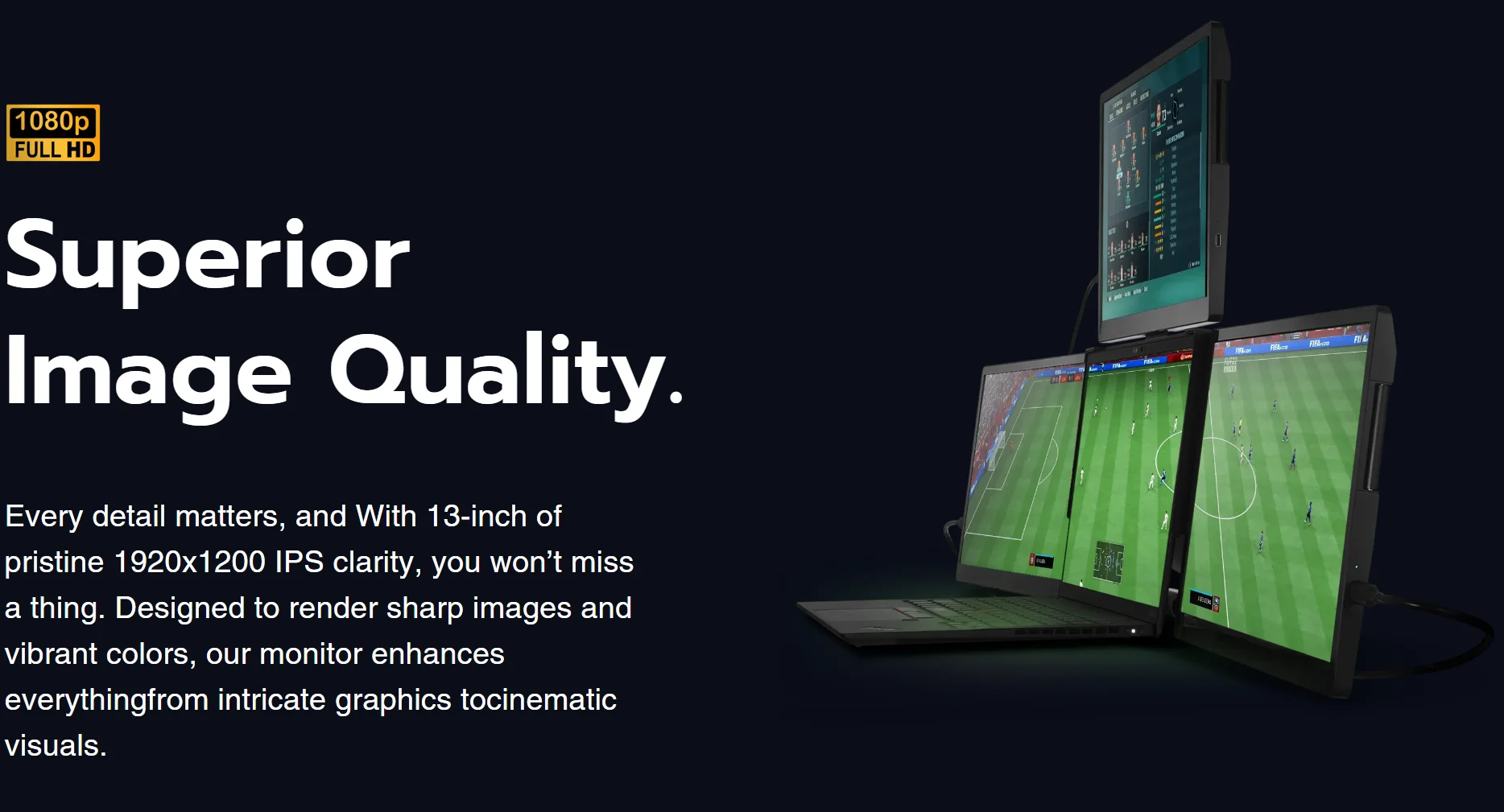 OEM Laptop Display - Dual Triple Quad Screen Extender