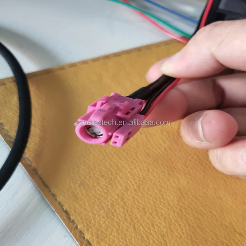 Fakra Lvds Transfer Wiring High Speed Data Straight Wire Harness D4k10a ...