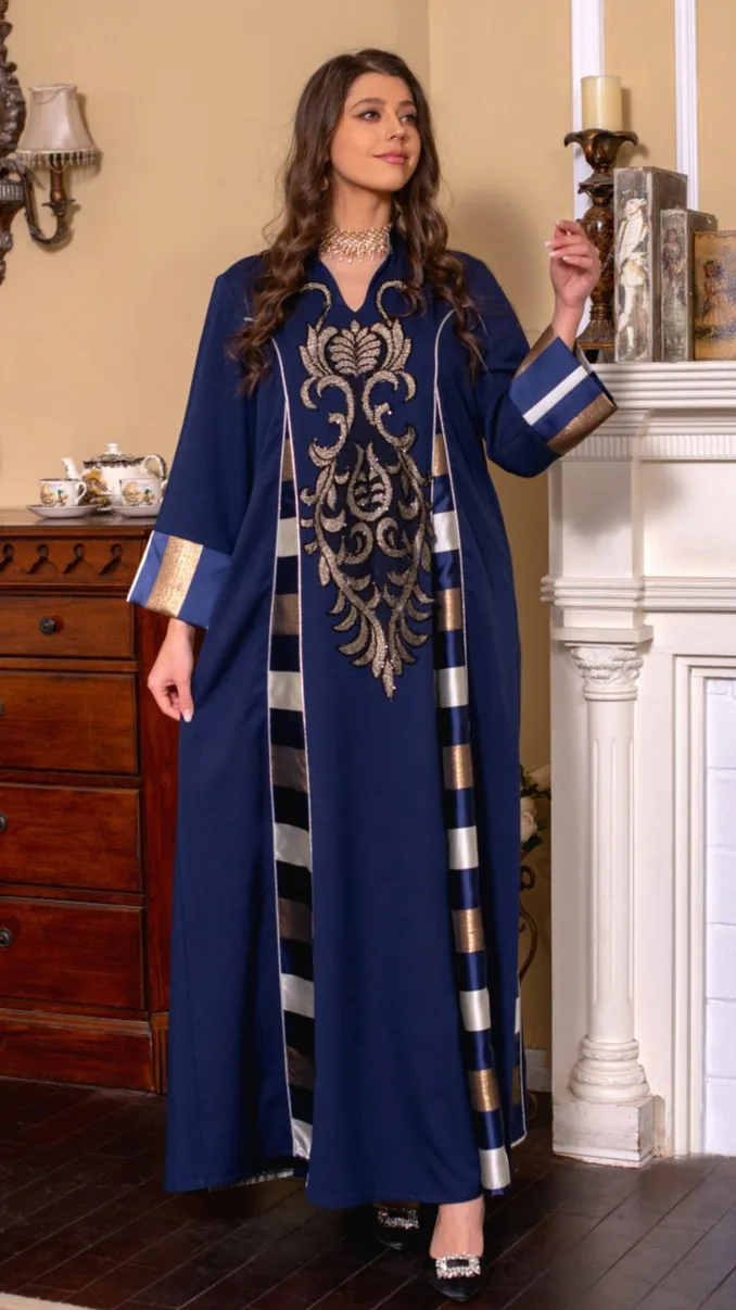 Spring Abaya Dubai Kaftan Arabic Women Muslim Dress Cardigan Hijabs ...