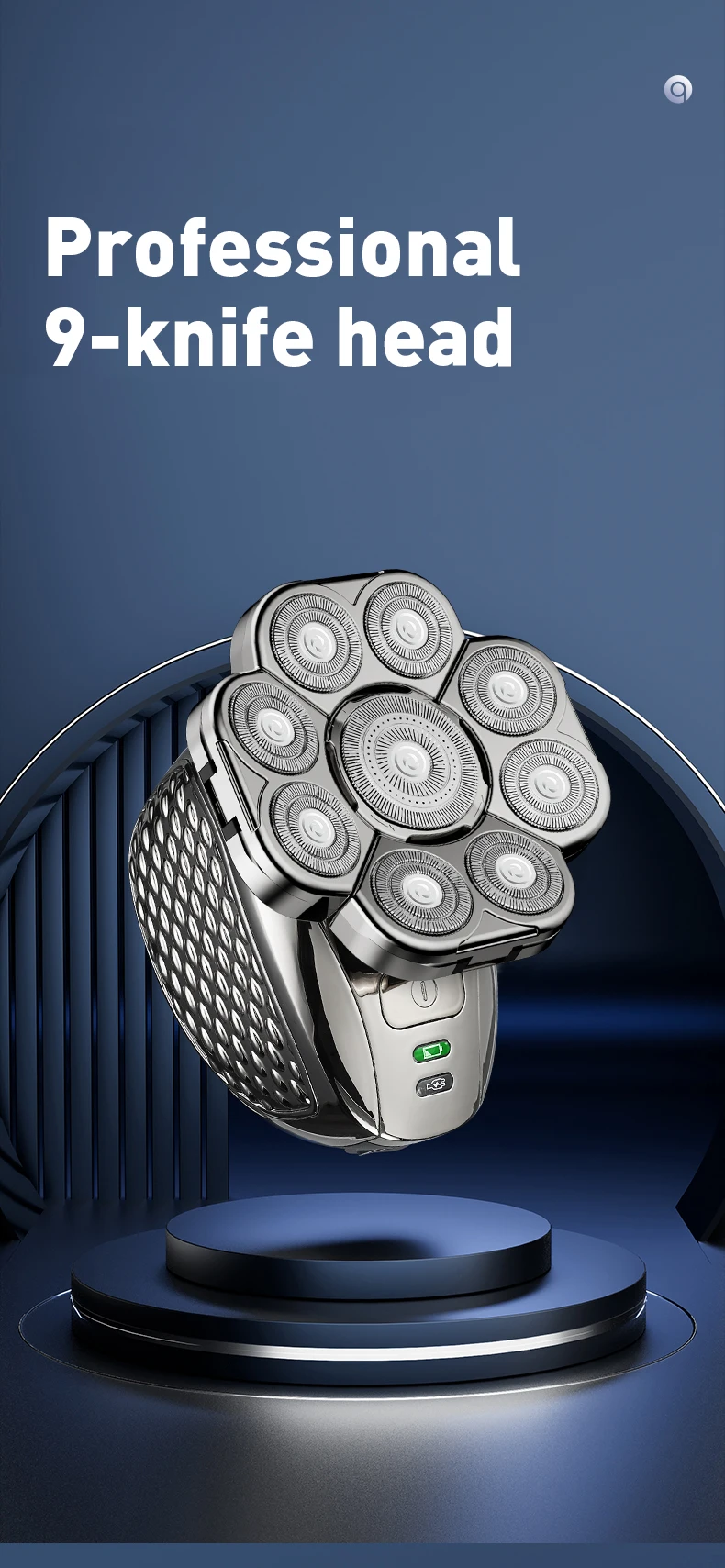 Suttik Lk-9300 Multifunction Men 9d Independently 9 Cutter Floating ...