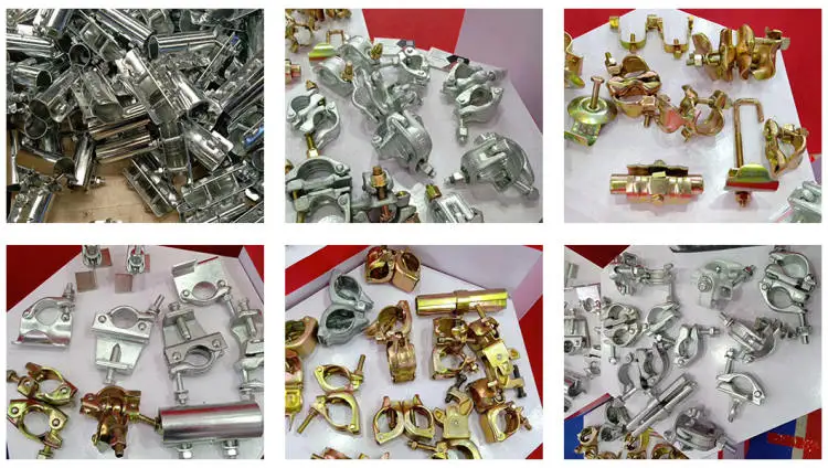 Galvanized Scaffolding Double Coupler Formwork Clamp for Construction ...