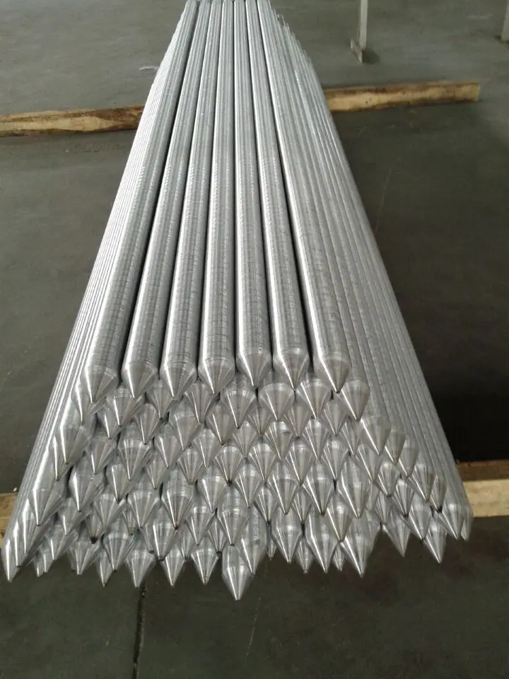 Factory Price Custom Galvanized Earthing Rod Grounding Rods - Buy ...