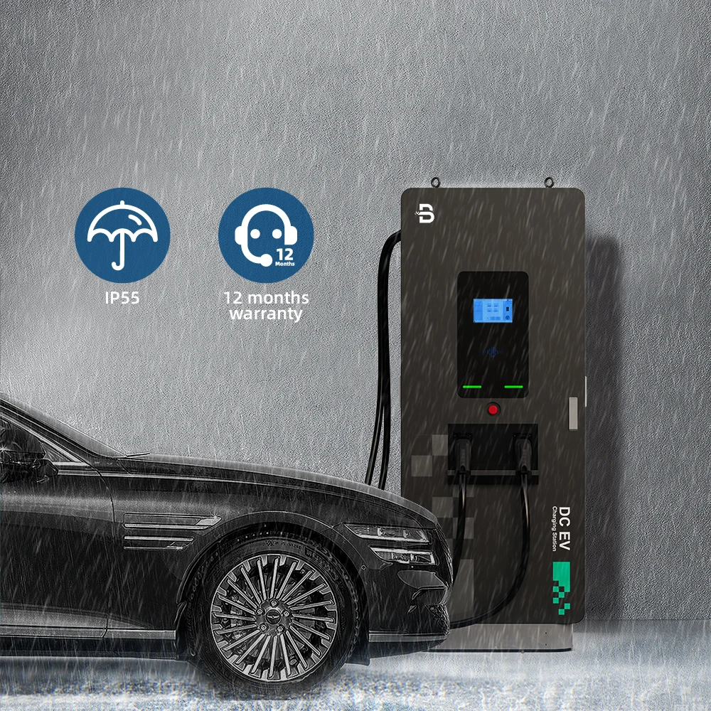 60kw 90kw 120kw 150kw 180kw Electric Vehicle Dc Fast Charging Station Commercial Level 3 Floor ...