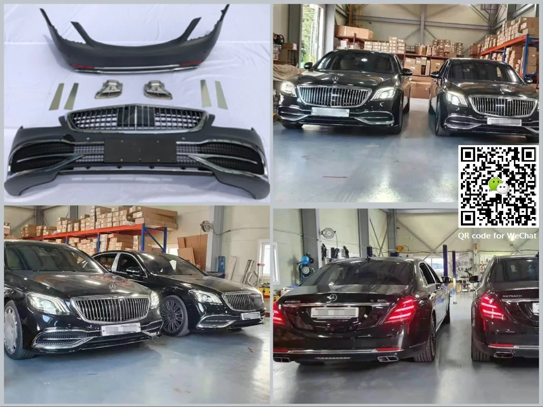 Mercedes S Class S560 2019 Body Kit - Maybach Style Facelift