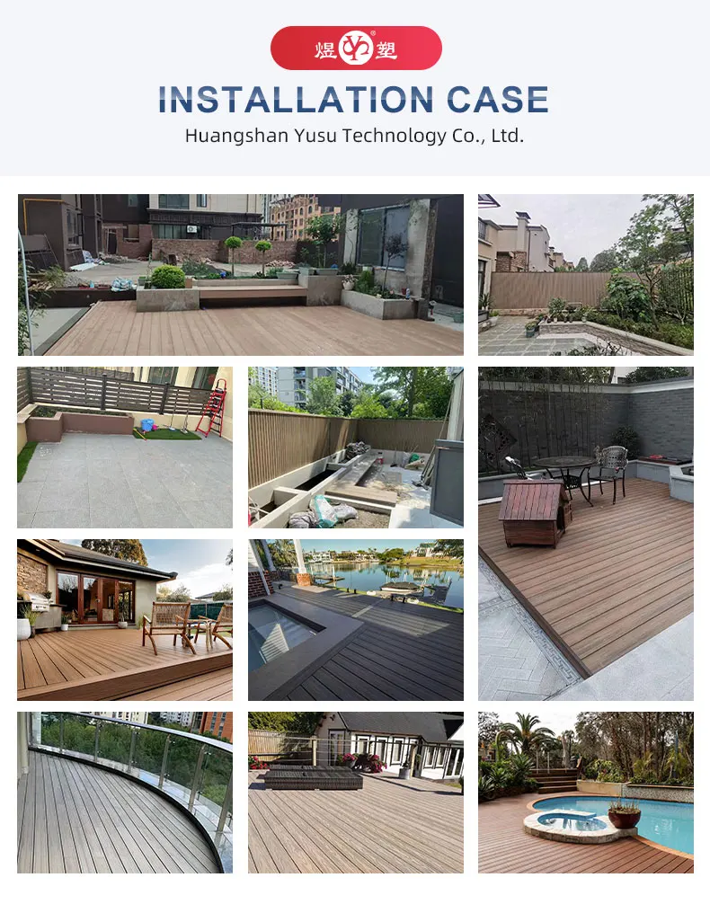 Eco-Friendly Co-Extrusion WPC Flooring - Anti-Slip & UV Protected ...