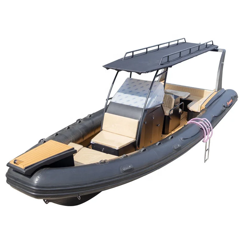 25ft RIB760 High Speed Aluminum Hull Pvc/hypalon Boat