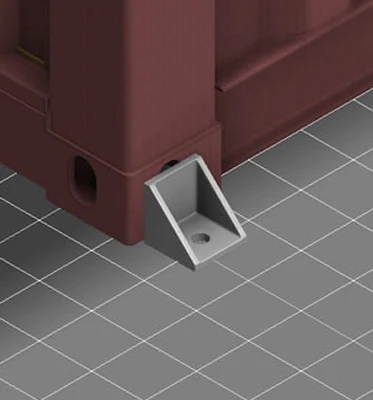 ISO Galvanized Bottom Corner Cargo Container Side Twist Lock